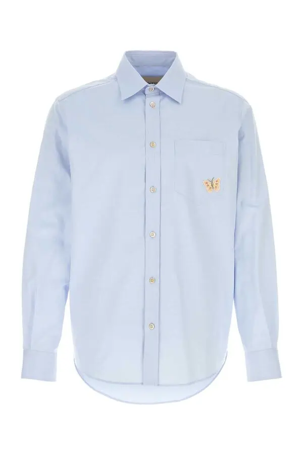 Valentino Garavani Long Sleeve Dress Shirt - Lightcloud