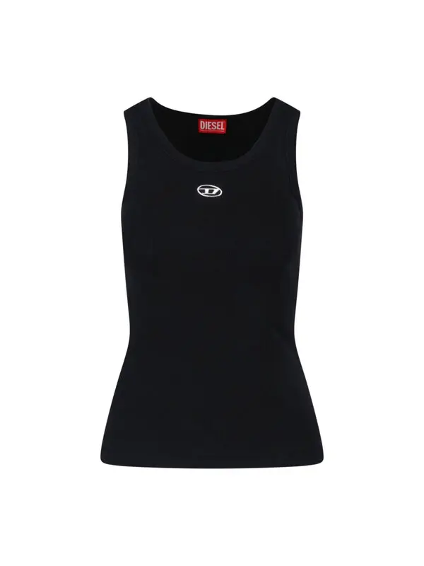 DIESEL® Mini Cotton Blend T-shirt - Black