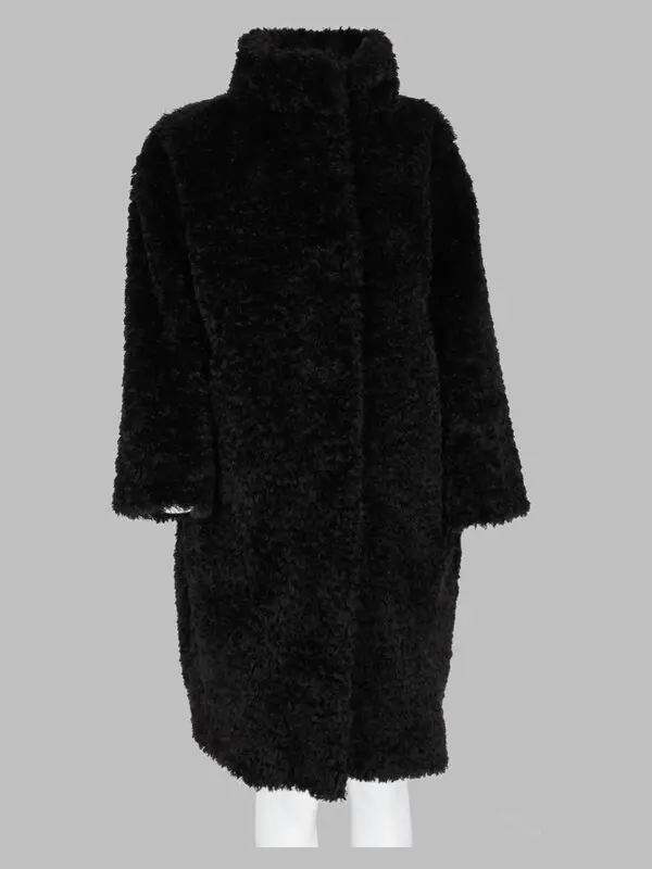 Herno Faux Fur" Mid Length Coat