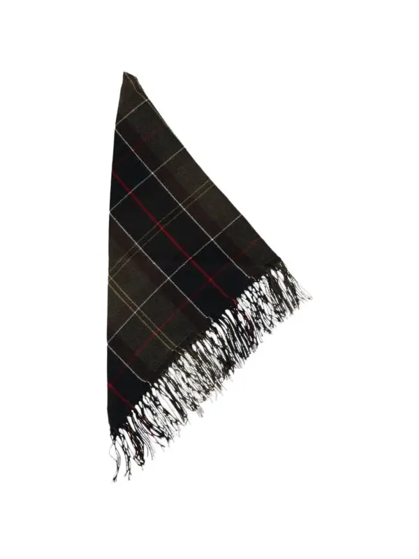 Barbour Soft Acrylic Scarf For - Green