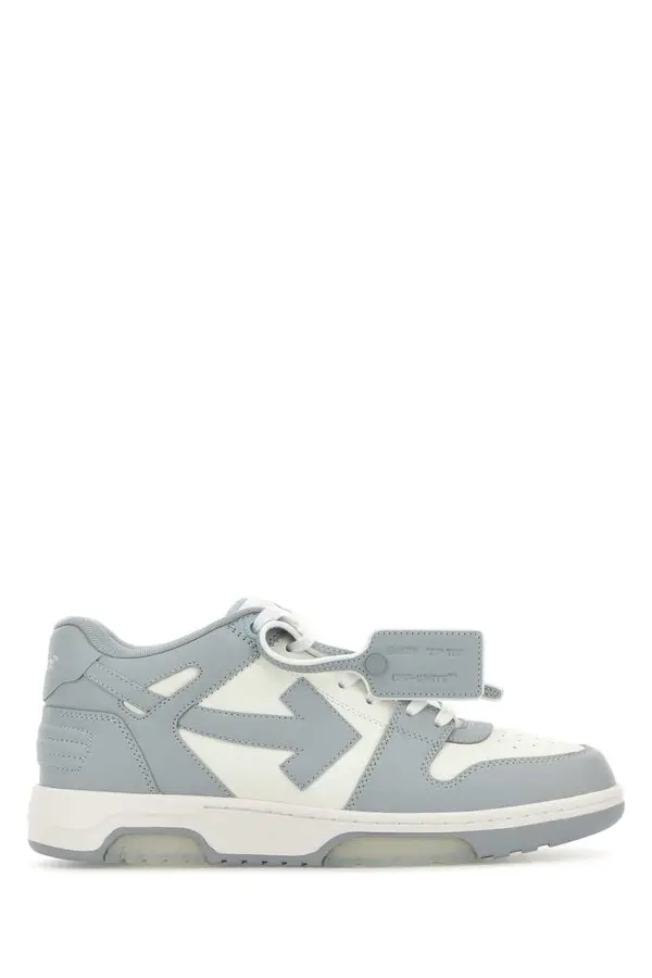 Off-White Two-tone Leather Out Of Office Sneaker - Multicoloured
