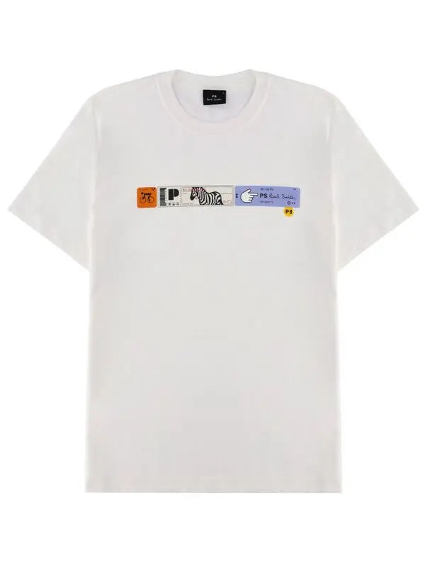 Paul Smith Organic Mini T-shirt For - White