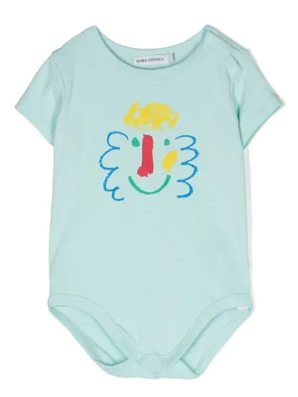 BOBO CHOSES Mini Baby Body For All Seasons - Azure