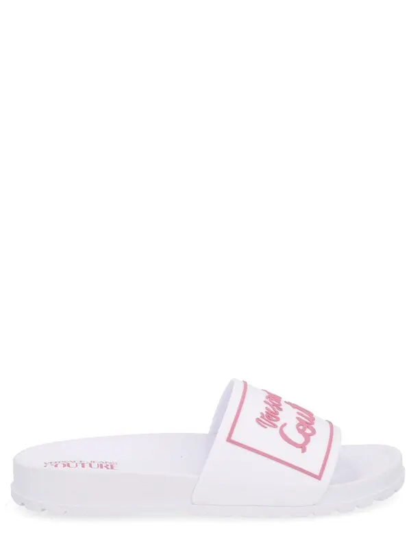 Versace Slides - White