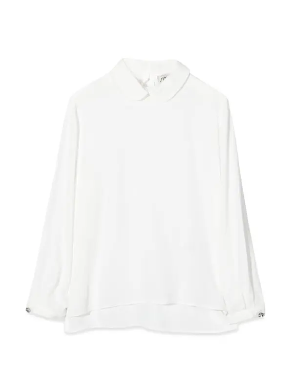 SIMONETTA Long Sleeve Mini Shirt