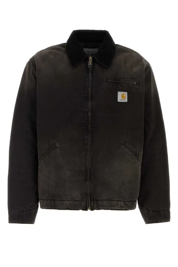 Carhartt Work In Progress Detroit Denim Jacket - Black