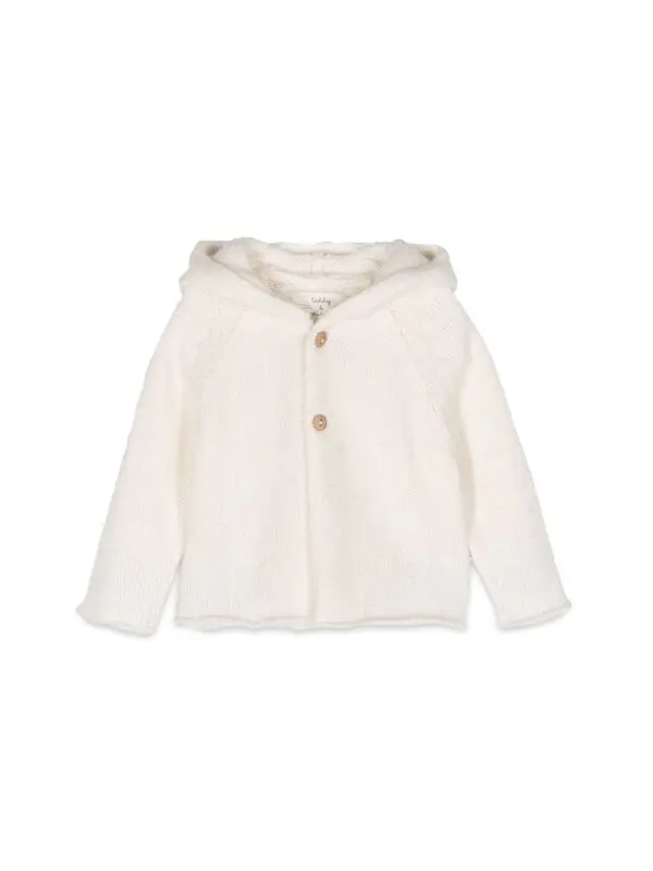 TEDDY & MINOU Mini Tricot Sweater - White