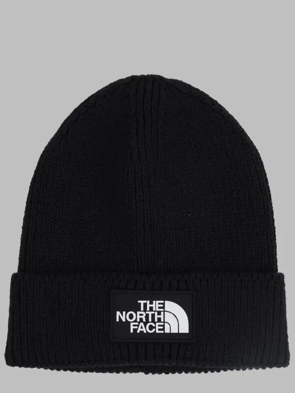 The North Face Ribbed Knit Beanie - Black