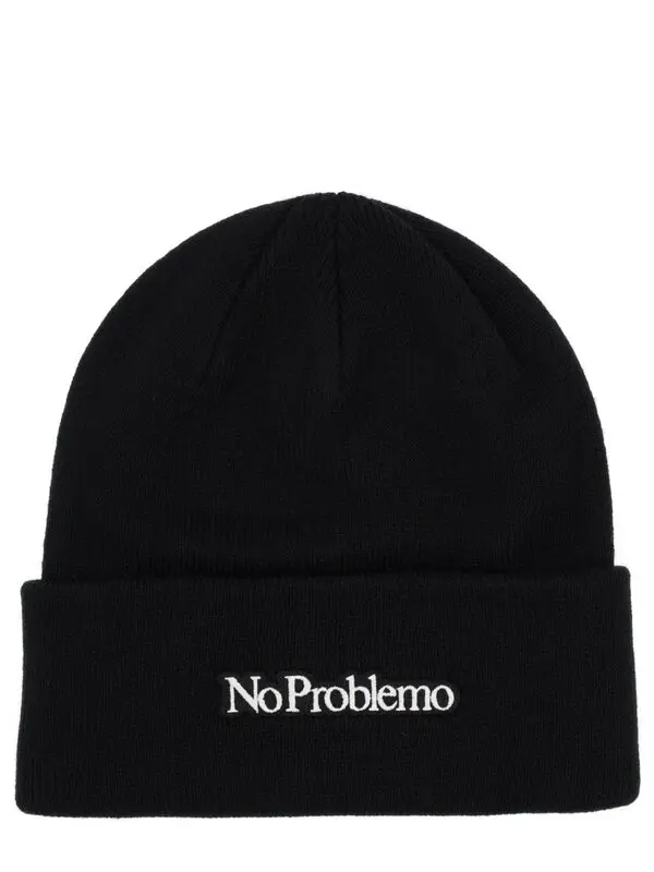 NO PROBLEMO 100% Acrylic Beanie - Black