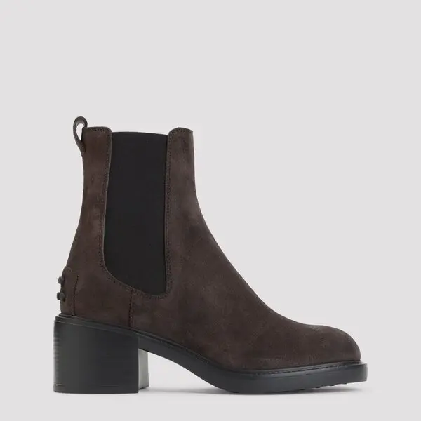 TOD`S Suede Elastic-side Ankle Boots