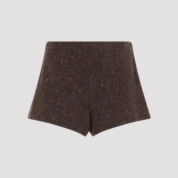 Ralph Lauren Slim Wool-cashmere Bermuda Shorts - Brown
