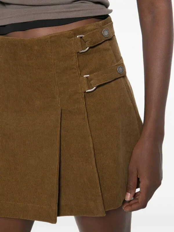GOLDEN GOOSE Cotton Mini Skirt