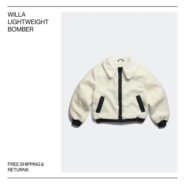 Canada Goose Willa Lightweight Bomber - Bone
