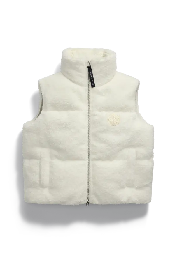 Canada Goose Fallon Fleece Puffer Vest - Bone