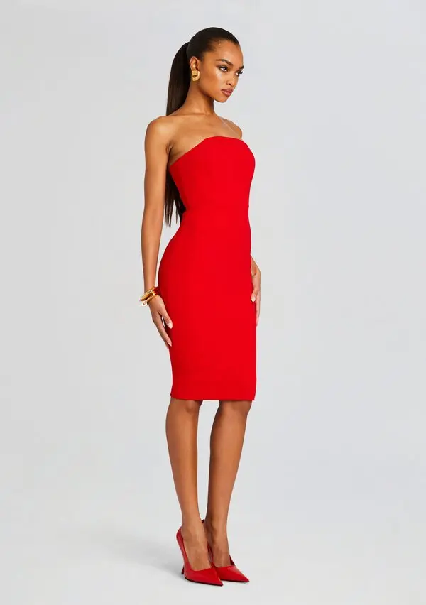 SANS FAFF Half Moon Midi Dress