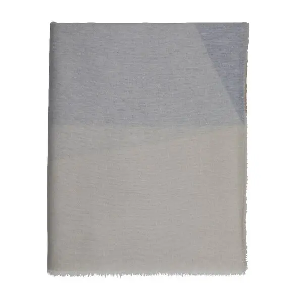 PEACOCK ALLEY Johnstons Of Elgin Color Patchwork Throw - Orange/camel