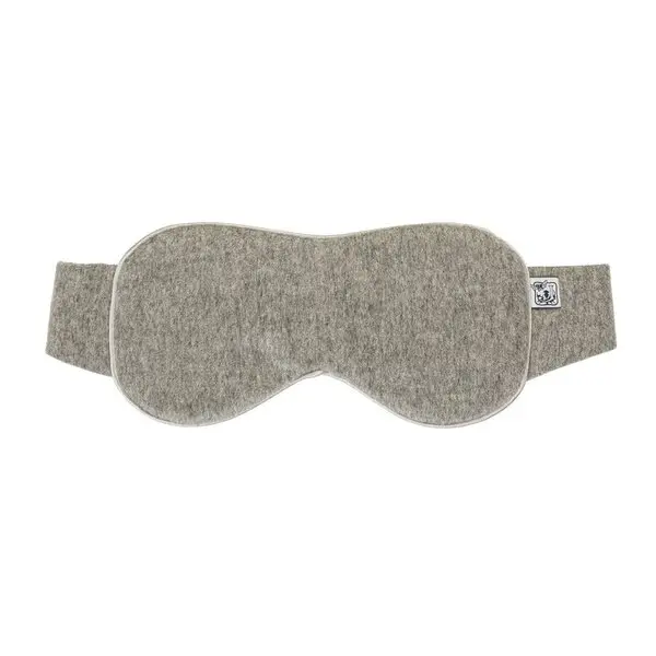 PEACOCK ALLEY Johnstons Of Elgin Cashmere Mask - Silver
