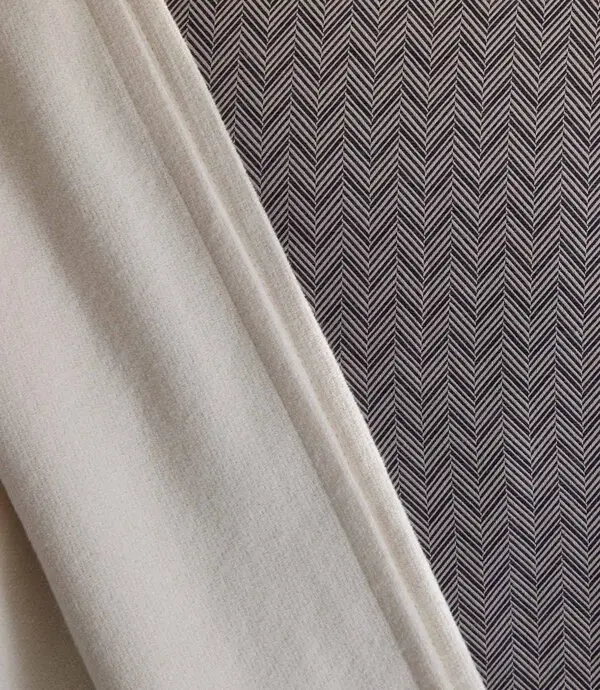PEACOCK ALLEY Savoy Jacquard Duvet Set - Platinum