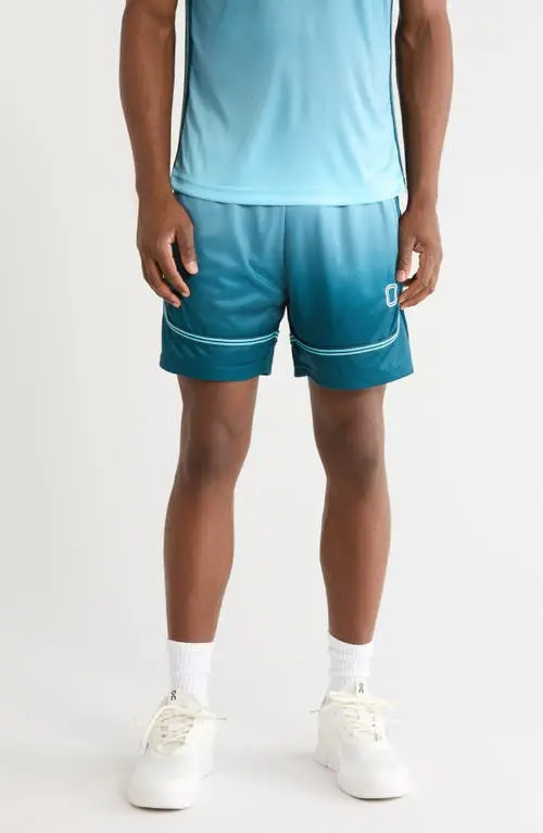 OVERTIME Ombré Mesh Shorts