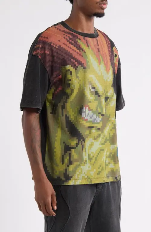 CRIMINAL DAMAGE X Street Fighter Ii Blanka T-shirt