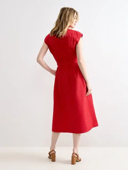 PHASE EIGHT Elvira Zip Front Midi Dress