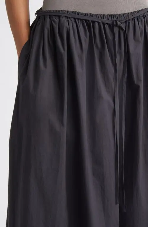ST. AGNI Cotton Hybrid Wide Leg Pants