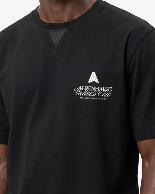 ALPENHAUS Clauzel Wellness T-shirt - Black