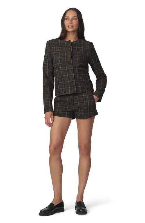 Joe's Jeans The Scottie Shortie Plaid Shorts