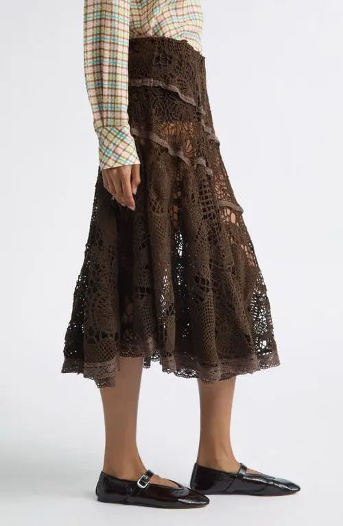 SIEDRES Yuka Lace Skirt