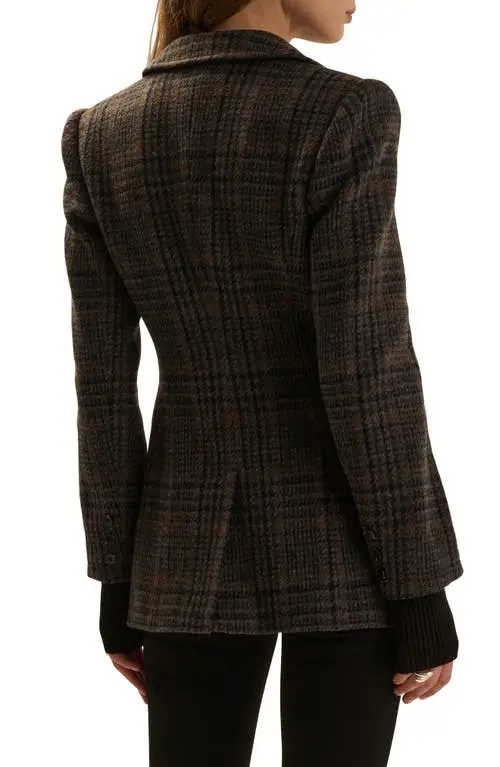 FAVORITE DAUGHTER The Plaid City Blazer