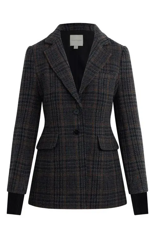 FAVORITE DAUGHTER The Plaid City Blazer