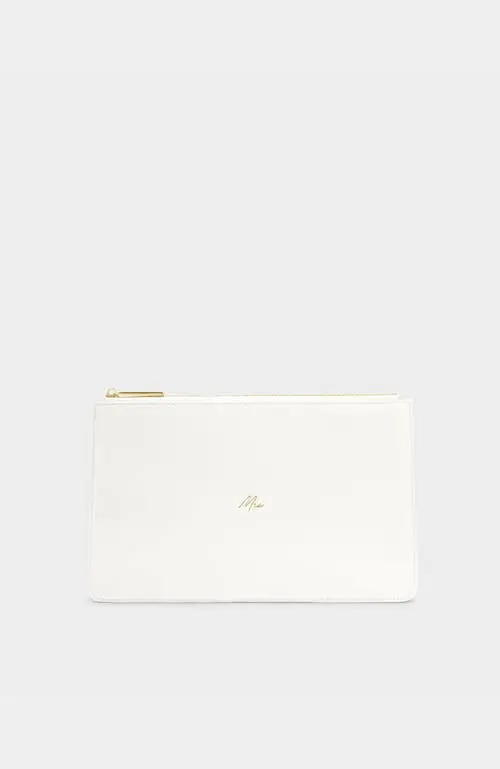 KATIE LOXTON Bridal Sentiment Pouch - Mrs