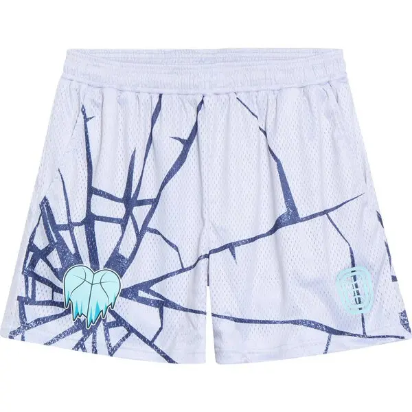 OVERTIME Cold Hearts Mesh Shorts