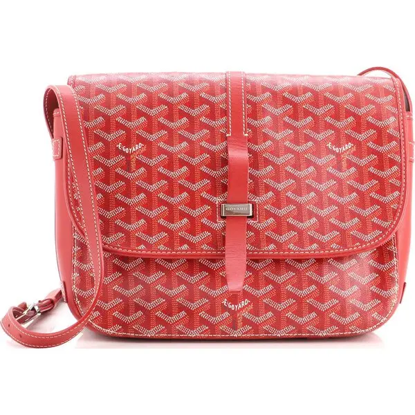 Goyard Belvedere Ii Messenger Bag Coated Canvas Mm