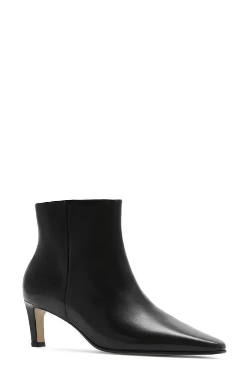 FRANKIE4 Suki Leather Bootie - Black Texture