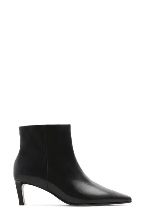 FRANKIE4 Suki Leather Bootie - Black Texture