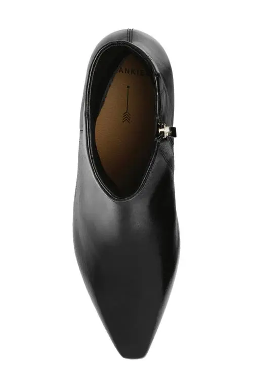 FRANKIE4 Suki Leather Bootie - Black Texture