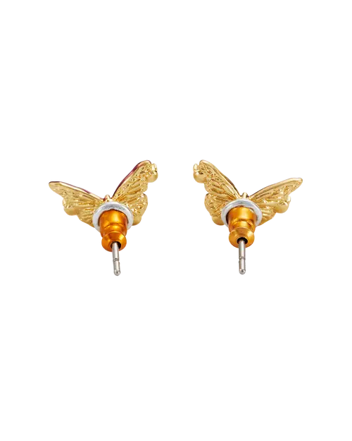 FABLE ENGLAND Eve Butterfly Stud Earrings