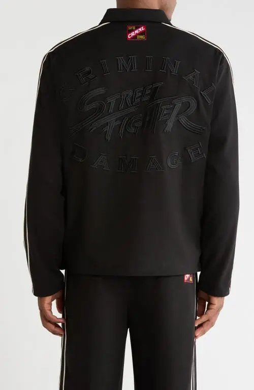 CRIMINAL DAMAGE Versus Graphic Track Top