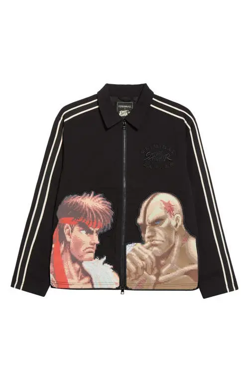 CRIMINAL DAMAGE Versus Graphic Track Top