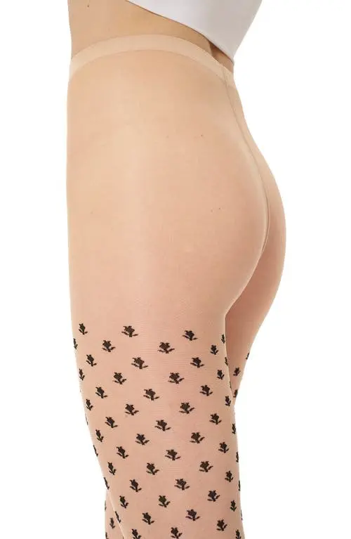 Wolford Blossom Sheer Tights - Fairly Light
