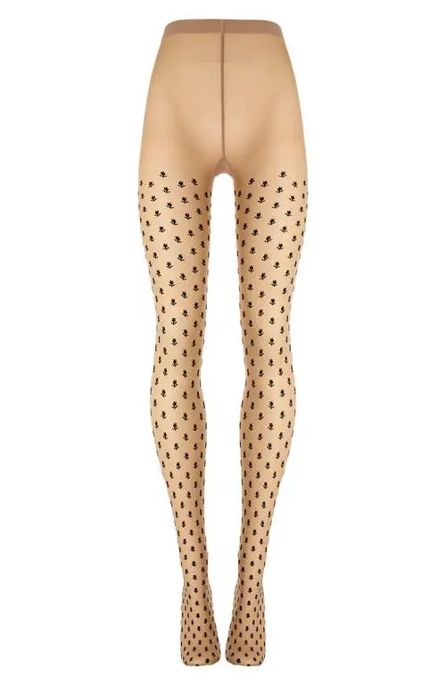 Wolford Blossom Sheer Tights - Fairly Light
