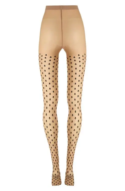 Wolford Blossom Sheer Tights - Fairly Light