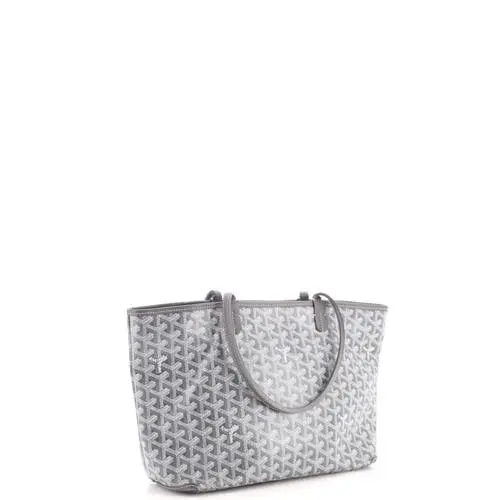 Goyard Artois Tote Coated Canvas Pm - Grey