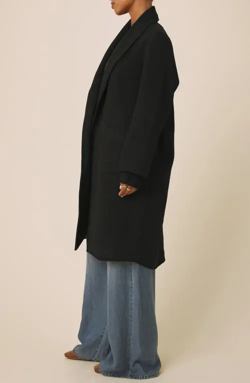 Splendid Willa Long Coat - Black