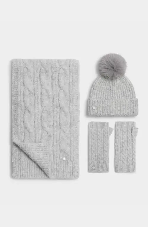 KATIE LOXTON Cable Knit Scarf