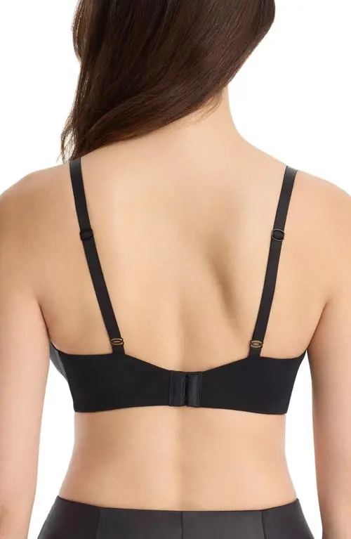 SKARLETT BLUE Late Night Faux Leather Unlined Underwire Bra