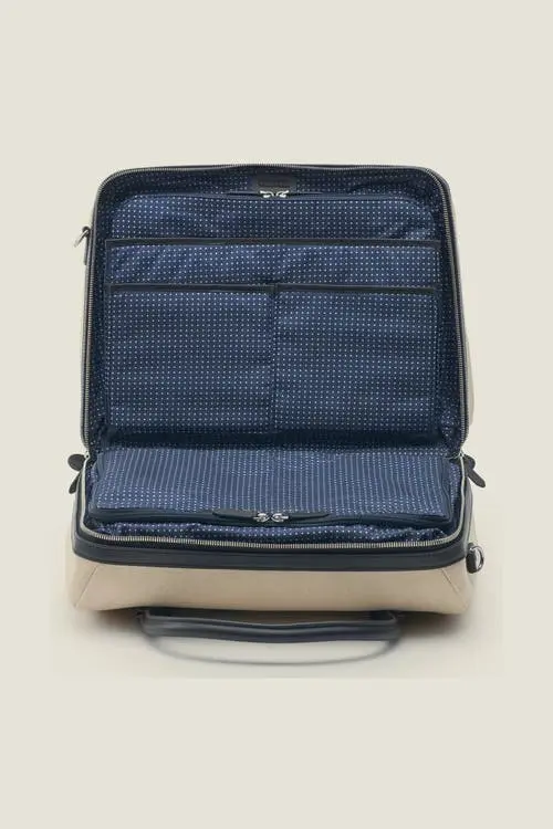 WOOL & OAK Convertible Weekender Duffle Suitcase