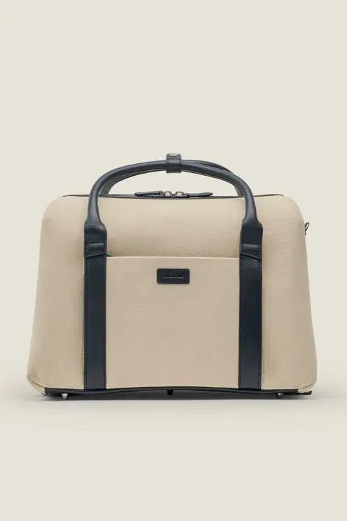 WOOL & OAK Convertible Weekender Duffle Suitcase