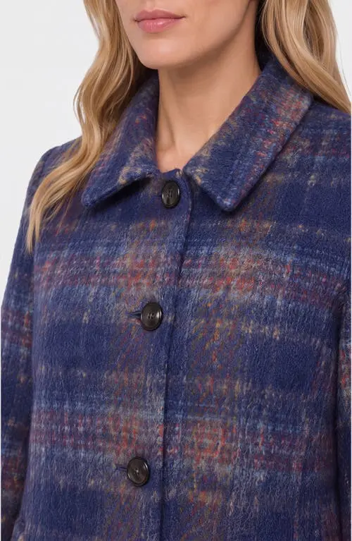 LIVERPOOL Plaid Swing Coat